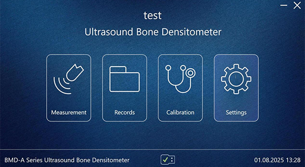 News - The operation method of the ultrasonic bone density meter is ...